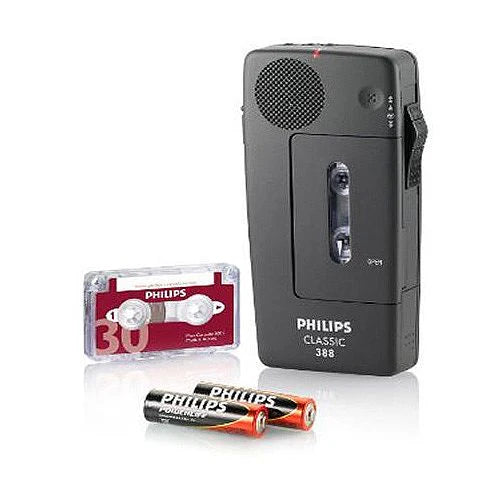 Philips Classic LFH0388 Portable Pocket Memo Voice Recorder