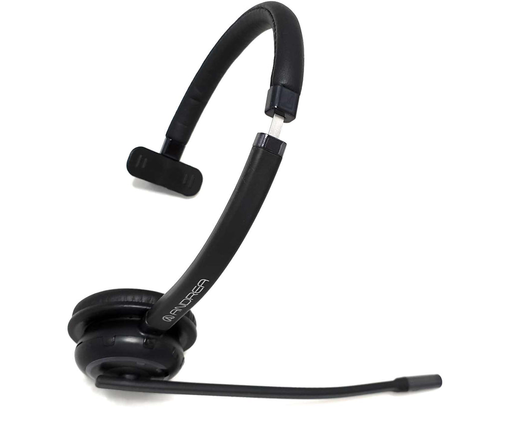 Andrea WNC-2100 Wireless Noise-Cancelling Bluetooth Mono Headset